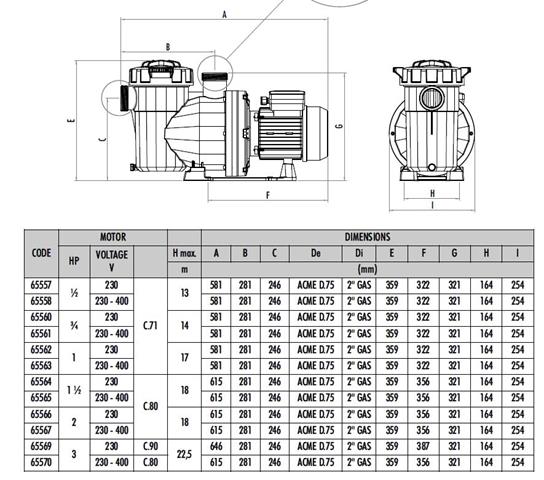 Astral Victoria Plus New Generation Swimming Pool Pump UK